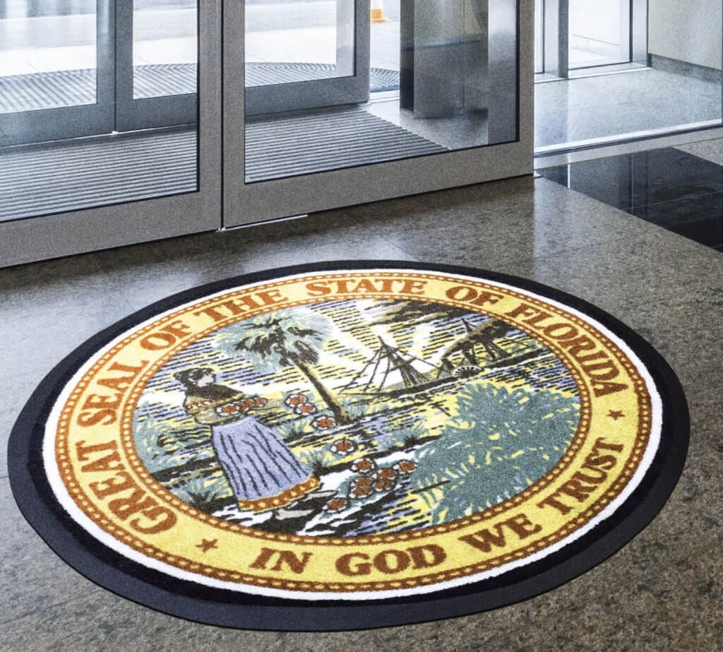 Keep Floors Clean & Safe with Custom Outdoor Floor Mats | Custom Logo ...