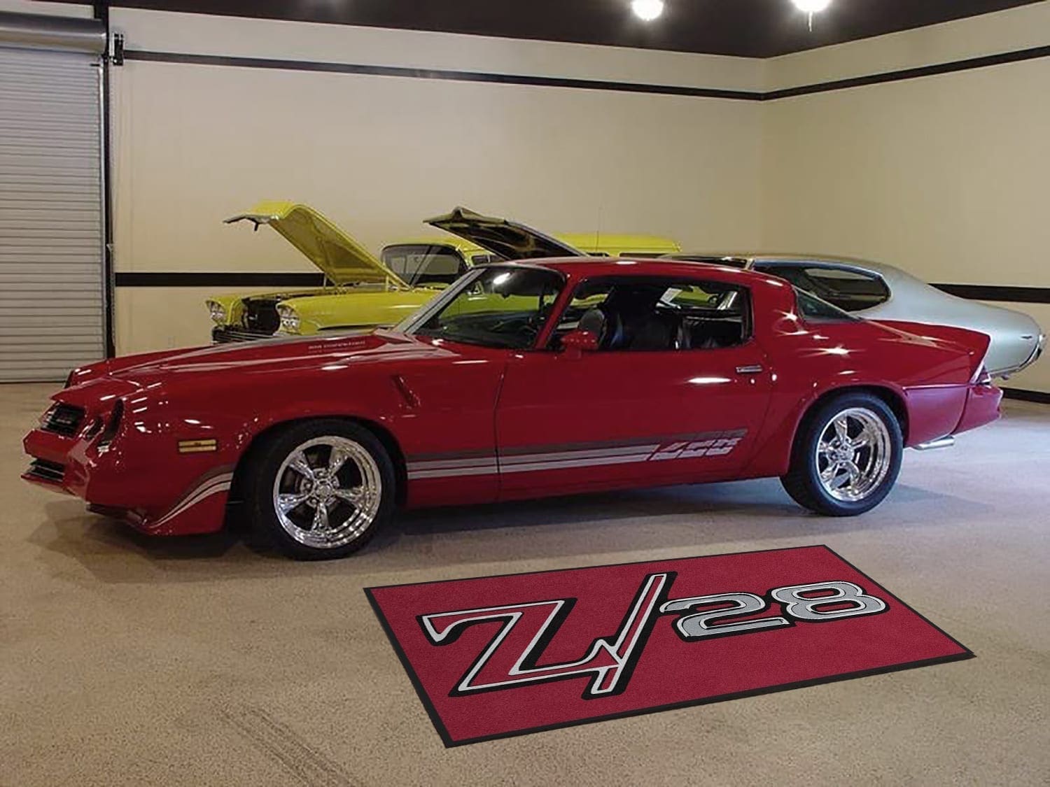 Vintage Car Logo Rugs | Rug Rats